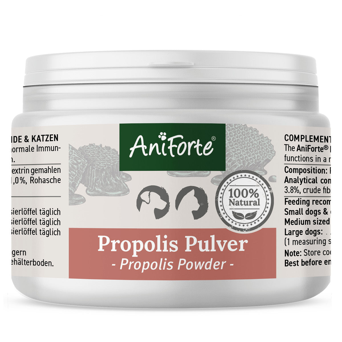 Propolis Pulver für Hunde und Katzen