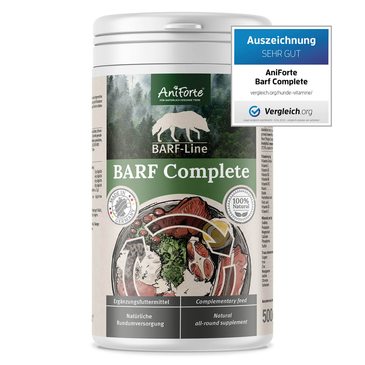 BARF Complete Pulver für Deinen Hund kaufen