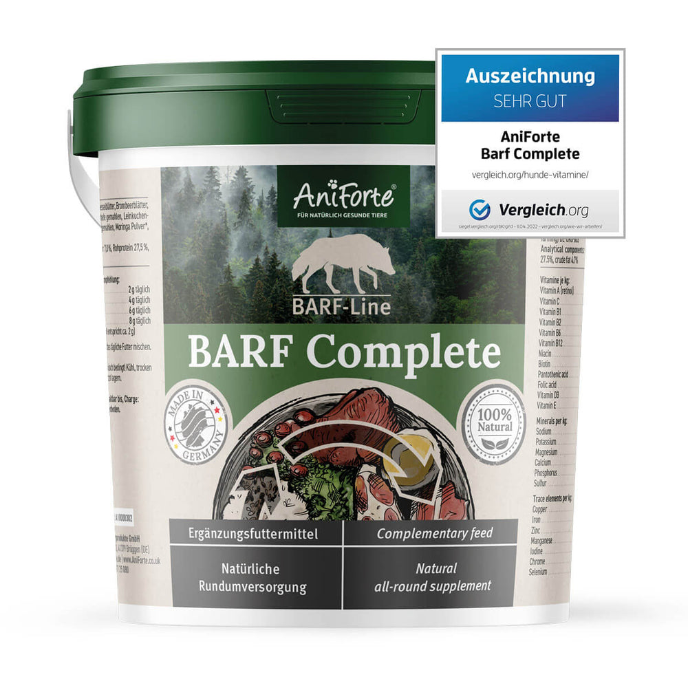 BARF Complete Pulver für Deinen Hund kaufen